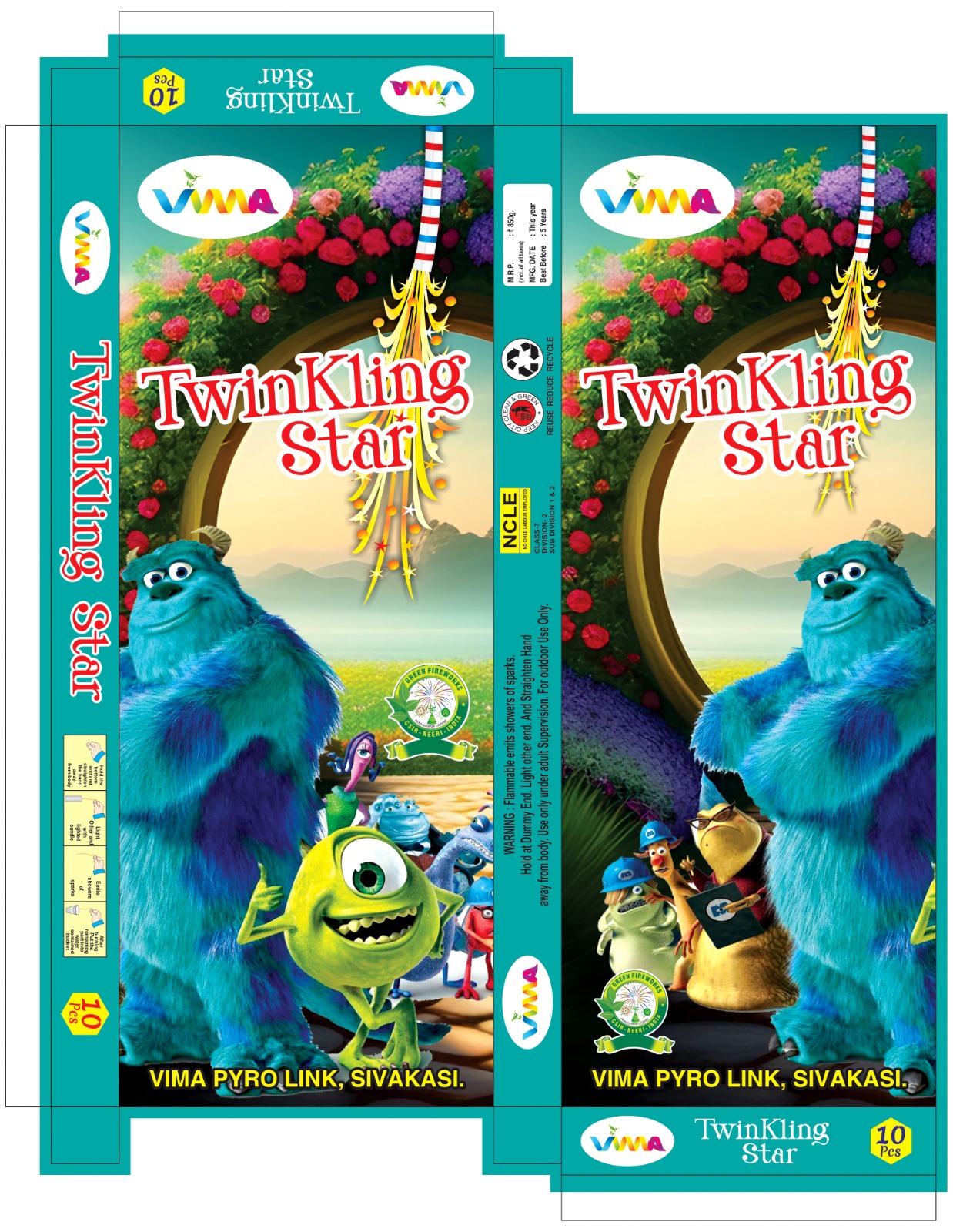 Buy 4” Twinkling Star Crackers Online | Best Prices for Bright Sparks